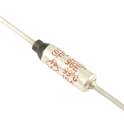 5Pcs Microtemp Thermal Fuse 99℃ Celsius Degree 250V 10ATF Cutoff SF96E ...