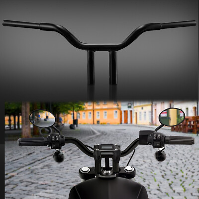 Gloss Black 10" Lane Splitter MX-T Bars Handlebar For Harley Sportster ...