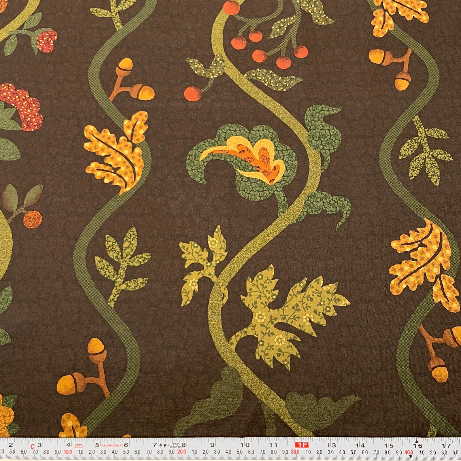 Autumn Fare by Thimbleberries for RJR Fabrics Brown Cotton Fabric ...