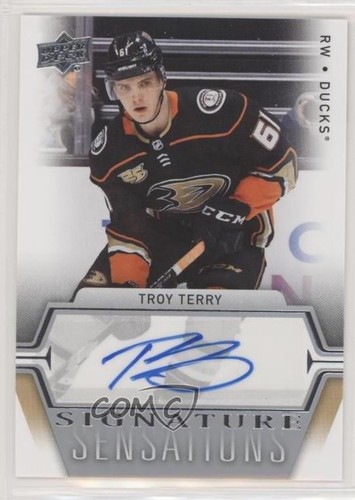 2019-20 Upper Deck Signature Sensations Troy Terry #SS-TT Auto | eBay