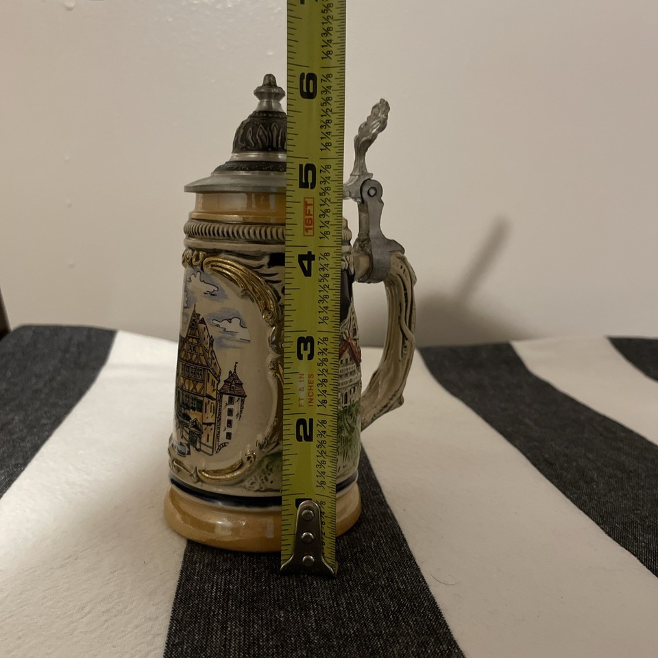 Zoller & Born Hand Crafted German Beer Stein-Rothenberg | eBay