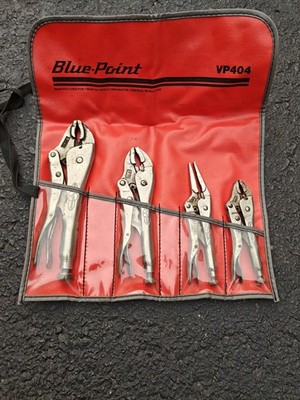 Blue Point Petersen Dewitt Tools USA 4pc Locking Pliers Set Vintage | eBay