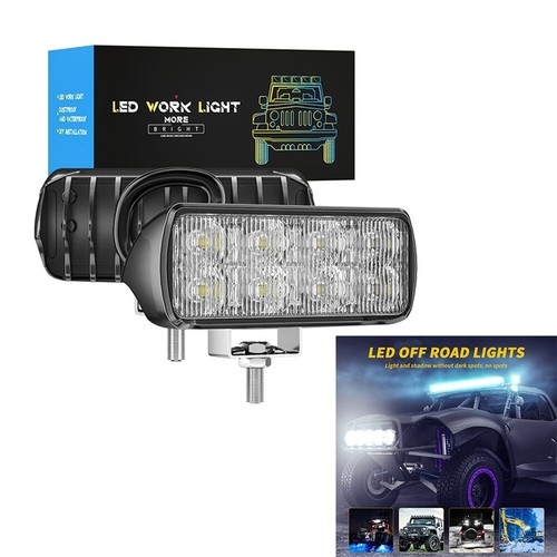 Bright and Long Lasting For Motorcycle Work Light Bar 24W LED Headlight ...