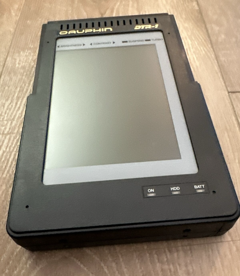 Vintage Dauphin DTR-1 Desktop Rare Old Vintage Hand Held Computer w ...