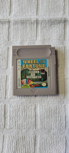 Wheel of Fortune - Nintendo Gameboy - CLEANEDANDTESTED! Cartridge Only ...