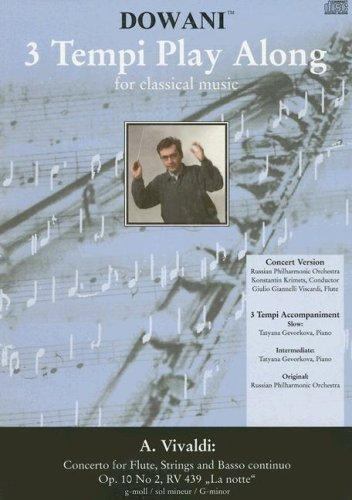3 Tempi Play Along Ser.: Concerto for Flute, Strings and Basso Continuo ...