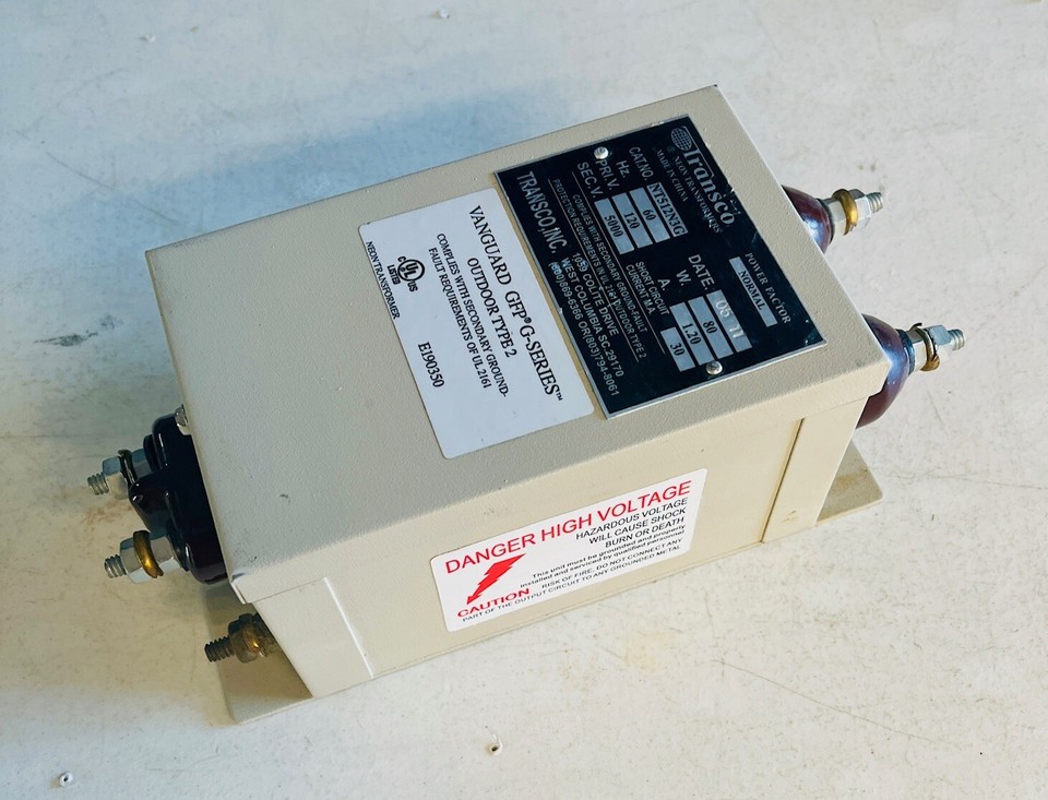 Transco Neon Transformer Vanguard G-Series E190350 | eBay