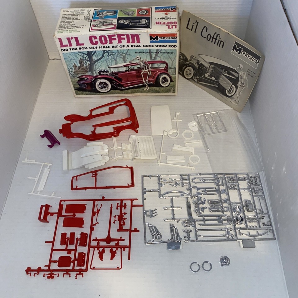 Monogram lil coffin car model kit | eBay