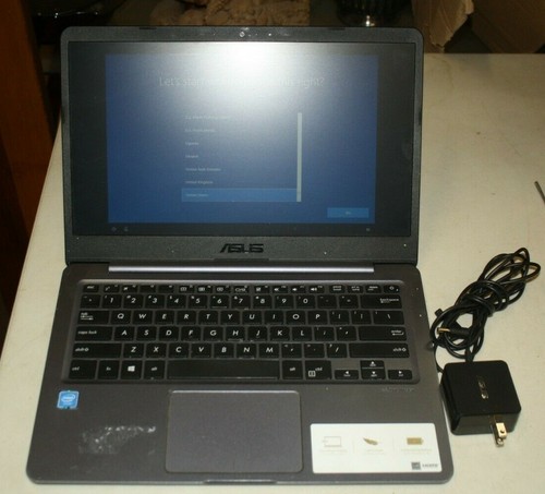 ASUS VIVOBOOK R420S 14 INTEL CELERON N3060 4GB 32GB eMMC LAPTOP FREE ...