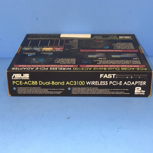 ASUS PCE-AC88 AC3100 Dual Band PCIe Wi-Fi Adapter for sale online | eBay