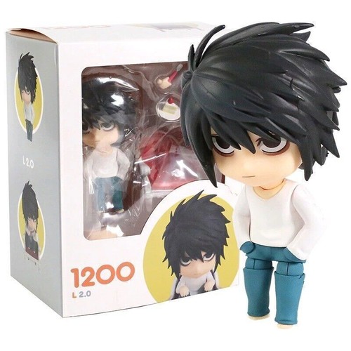 10CM Death Note Nendoroid L 2.0 1200 Lawliet PVC Anime Action Figure ...