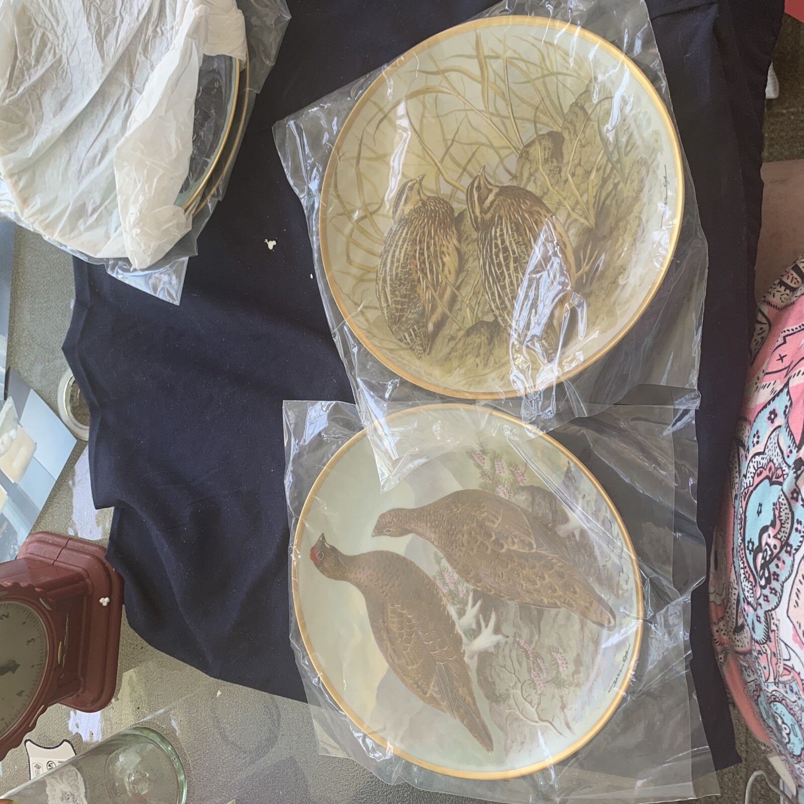 Game Birds of the World cllrctor plates by Badil Ede For Franklin Mint ...