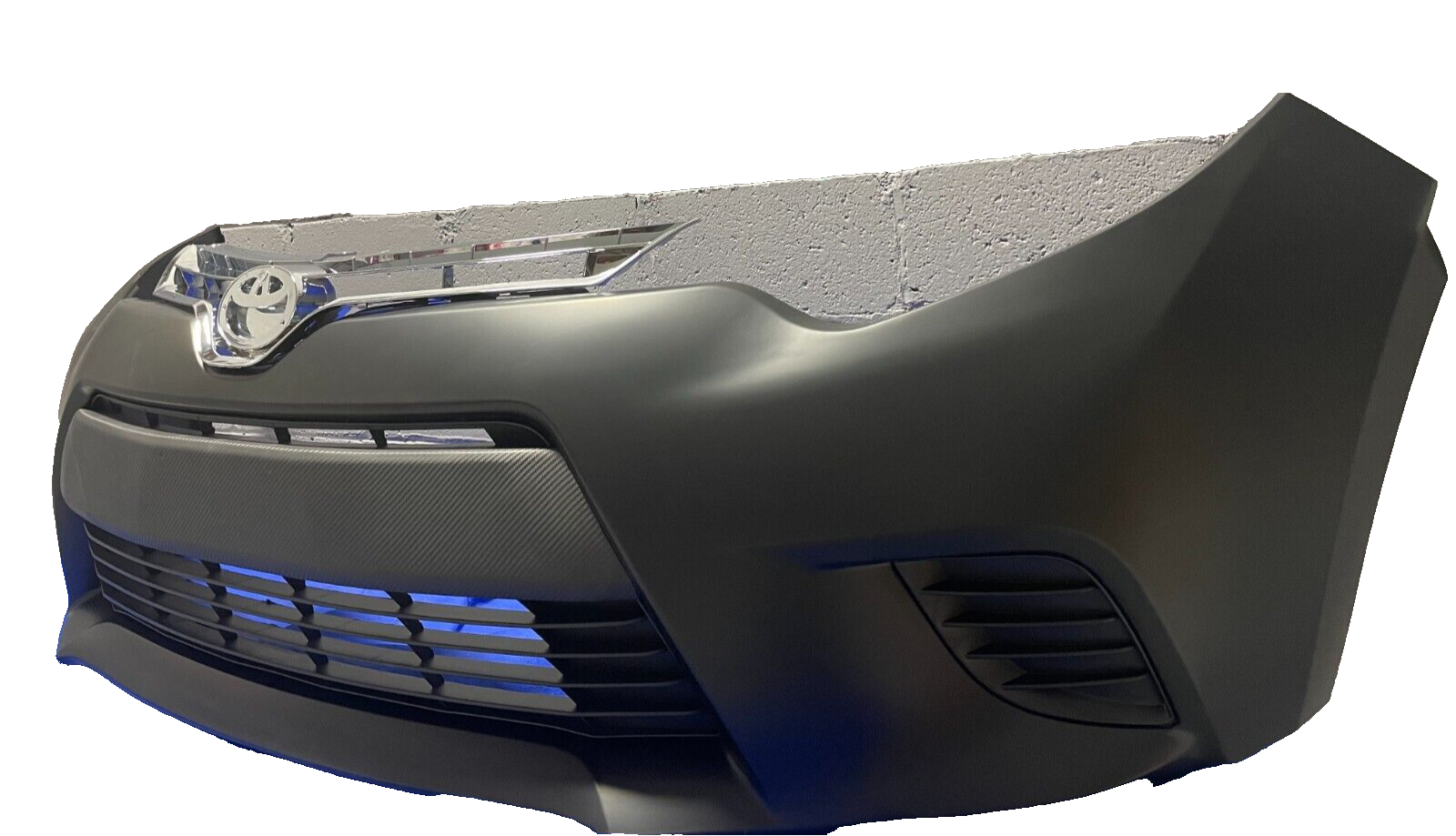 2014-2015-2016 Toyota Corolla LE Complete Front Bumper Assembly primed ...