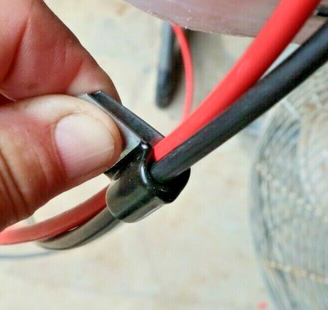 Solar Panel Wiring Clips Holders Brackets Insulated (10) | eBay