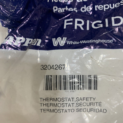 NEW OEM GENUINE FRIGIDAIRE DRYER High-Limit Thermostat 3204267 (P8) | eBay
