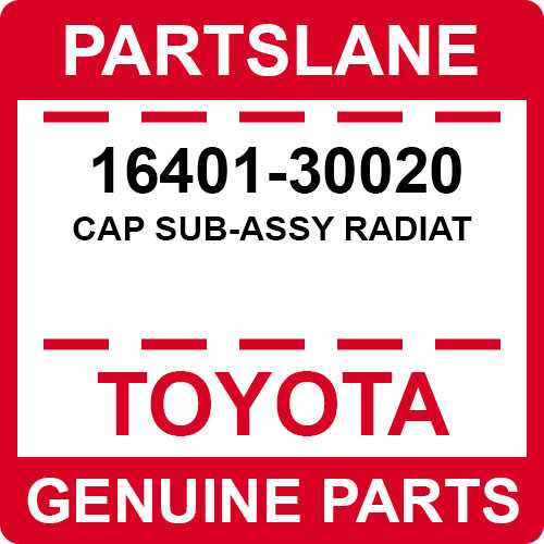 TOYOTA LEXUS GENUINE 4RUNNER TACOMA FJ GS/GX/IS OEM NEW RADIATOR CAP ...