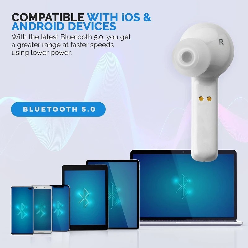 Wireless Bluetooth Hearing Amplifier Earbuds, Adult Senior Sound ...