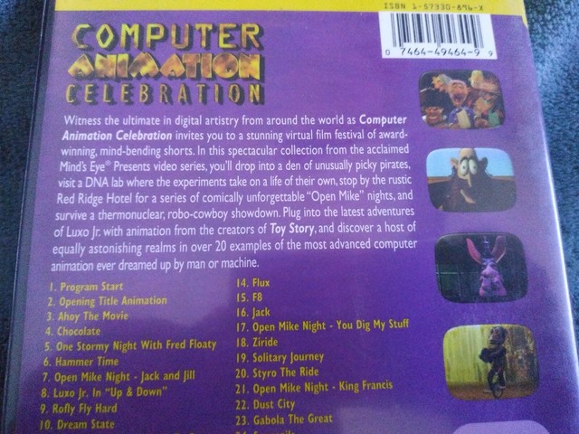 Computer Animation Celebration (DVD, 1998) for sale online | eBay