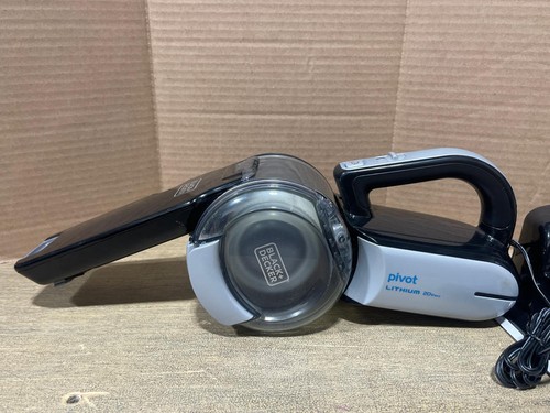 BLACK+DECKER 20V Max Handheld Pivot Vacuum Vac, Cordless, Black ...