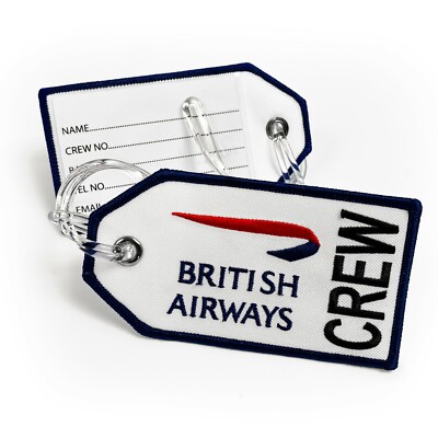 British Airways- Embroidered Tag | eBay