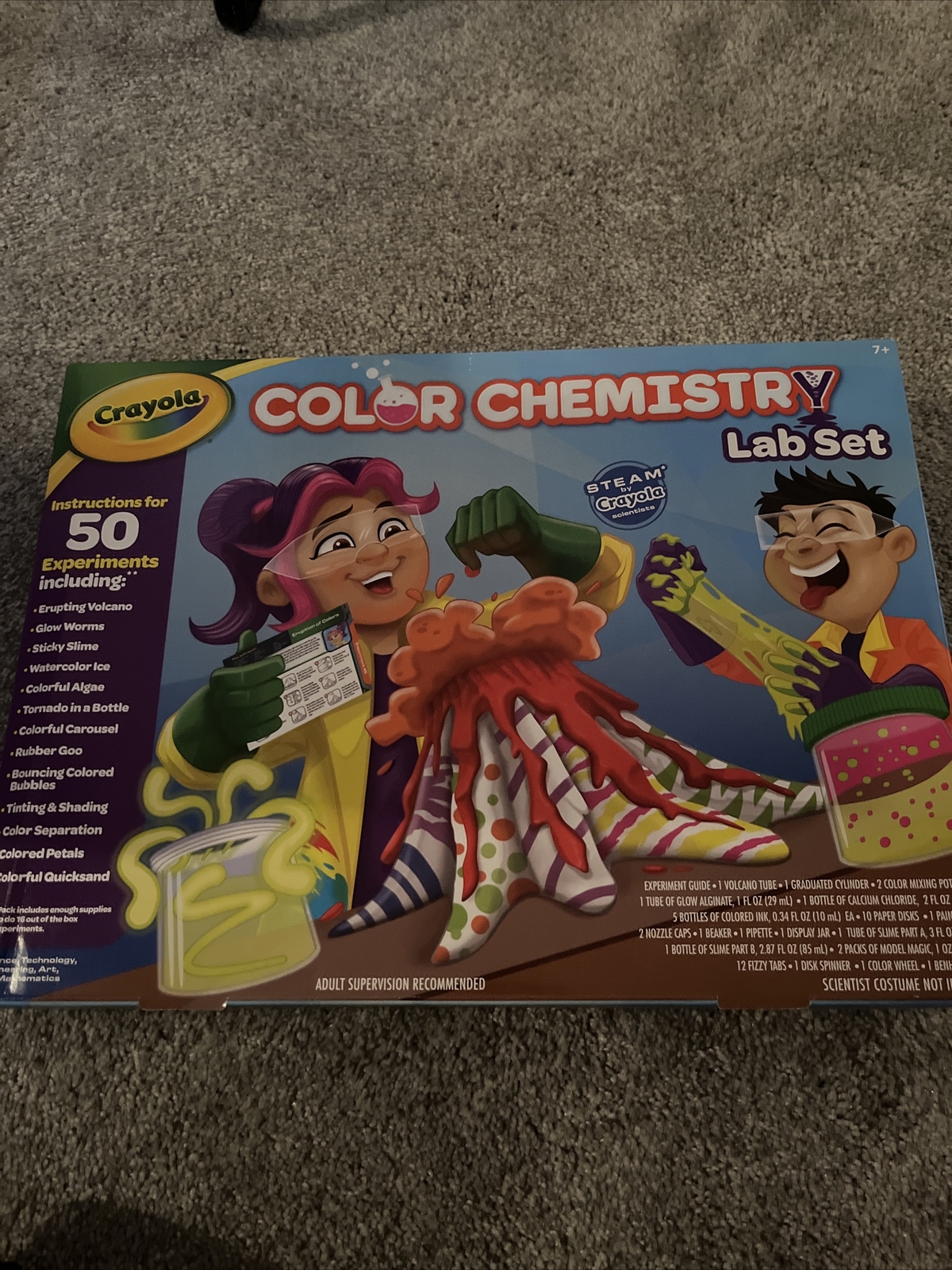 Crayola Color Chemistry Lab Set For Kids 7+ Science Kits For Kids | eBay