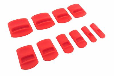 Taytools 10 Piece Soft Silicone Chisel Edge Guard Set for Chisels 1/8 ...