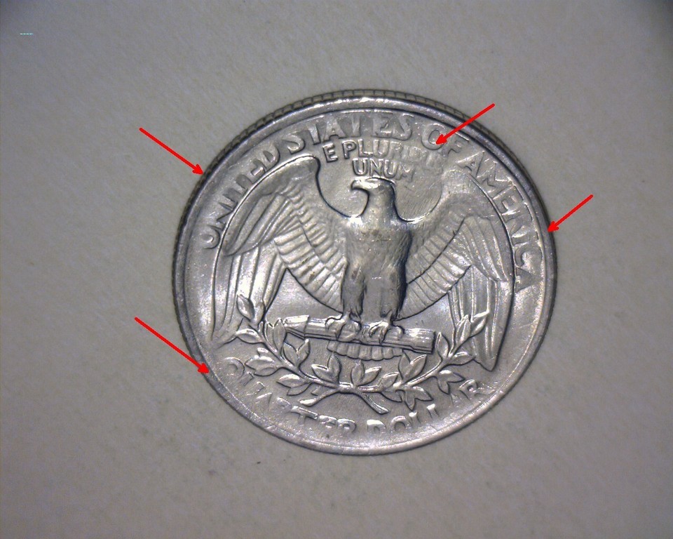 1980 P WASHINGTON QUARTER🌟MISSING THE OBVERSE CLAD LAYER🌟4.8 gr. US ERROR COIN | eBay