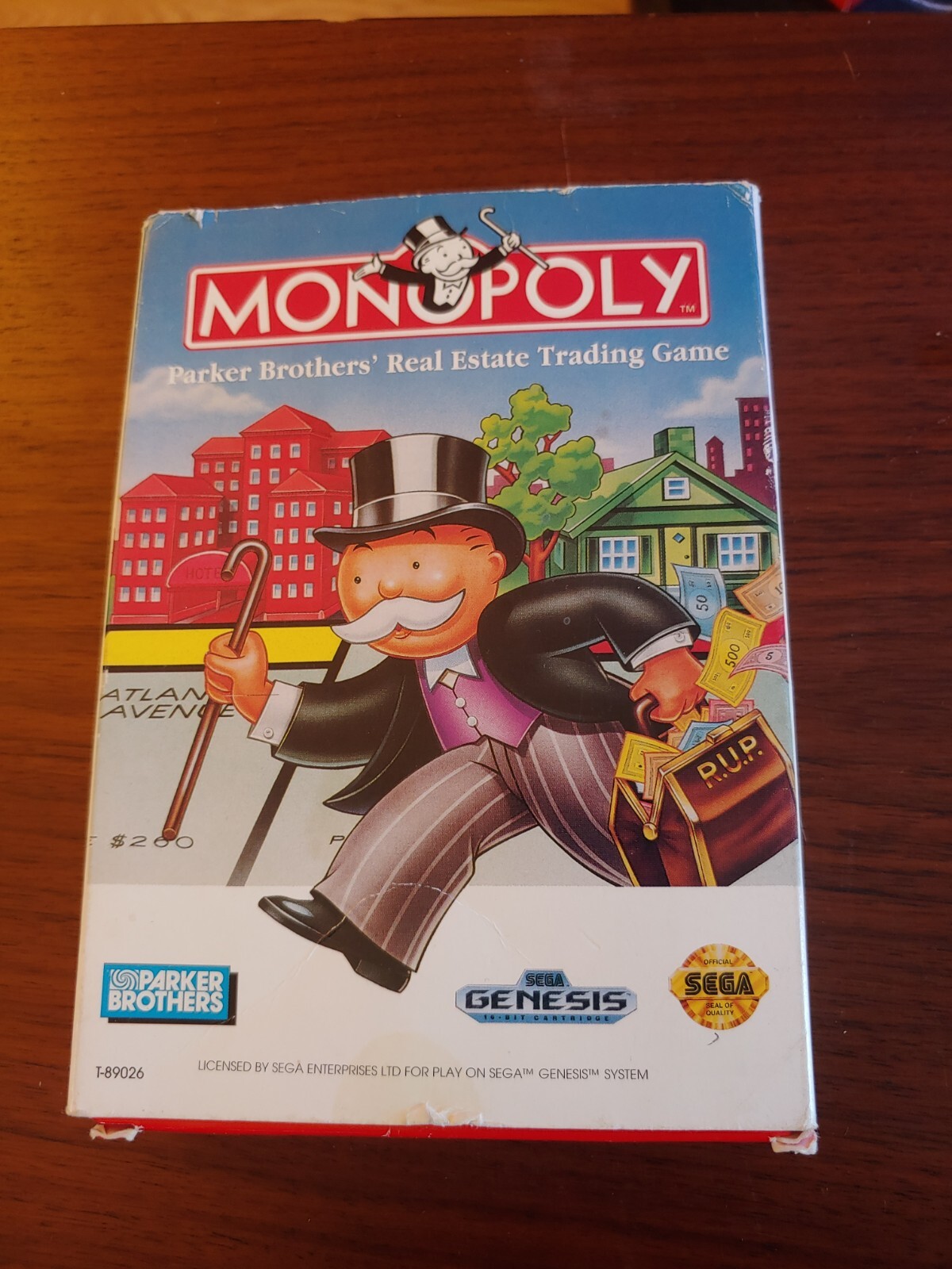 Sega Genesis Monopoly Complete In Box Cardboard 73000440008 | eBay