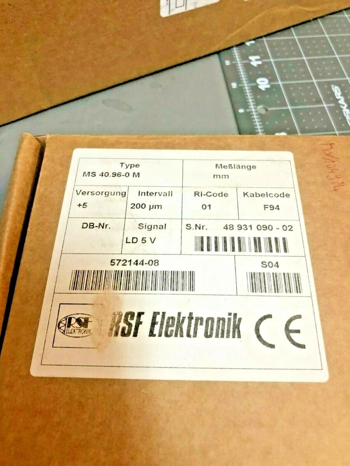 ONE New RSF Elektronik MS 40.96-0 M encoder read head cable | eBay
