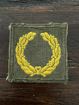 ORIGINAL PERIOD WWII WW2 US ARMY MERITORIOUS UNIT COMMENDATION PATCH FE ...