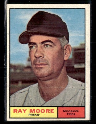 1961 Topps #289 Ray Moore *Low Grade* | eBay