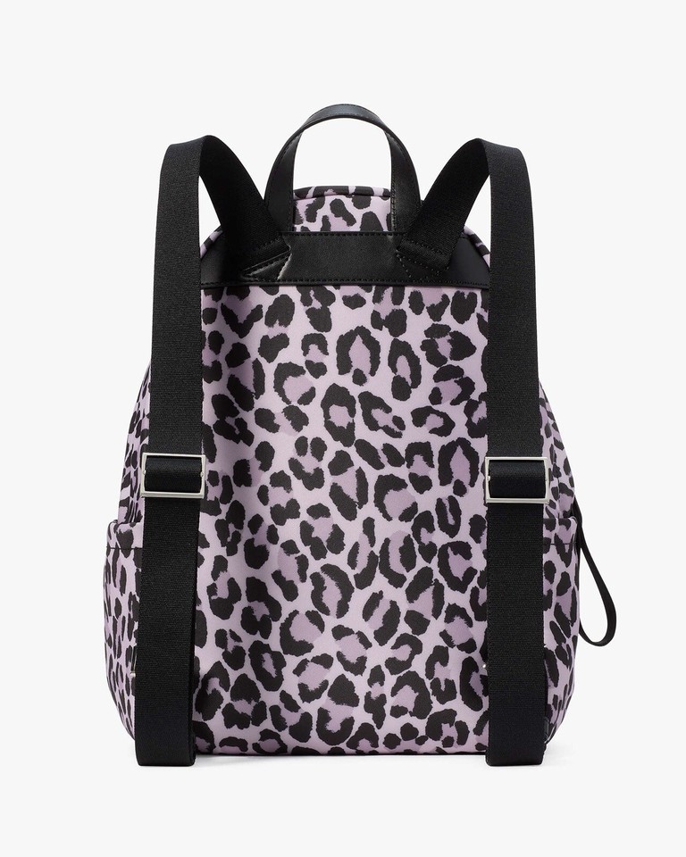 Kate Spade Chelsea Spotted Leopard Medium Backpack KH413 Limited NWT ...