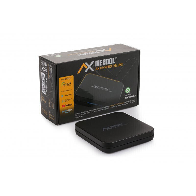 AX Technology MECOOL KM9 Pro Deluxe 4K UltraHD Internet TV IP Box ...