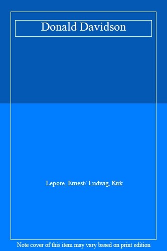 Donald Davidson: Meaning, Truth, Language, and Reality 9780199204328| eBay