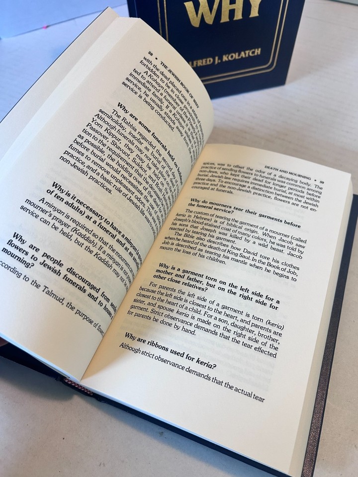 The Jewish Book of Why And Second Book - Alfred J. Kolatch - Box Set Of ...