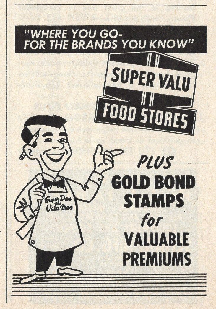 1959 SUPER VALU FOOD STORES AD ~ GOLD BOND STAMPS | eBay