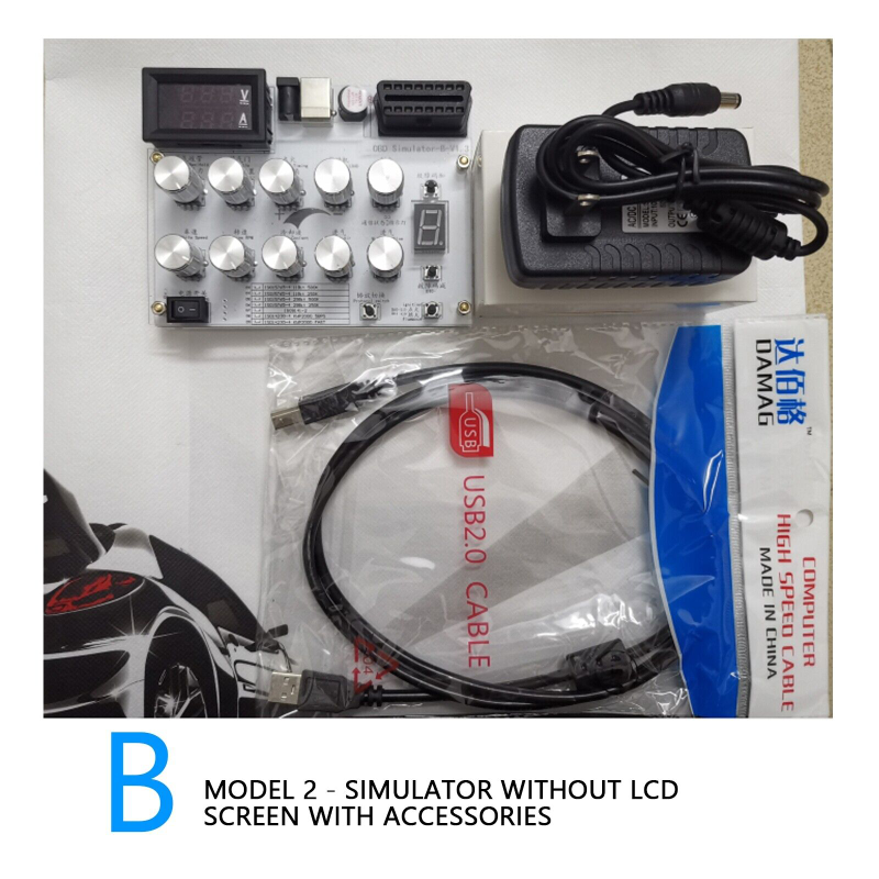 Car ECU Simulator/OBD Simulator/J1939/OBD II/ELM327 Development Test ...