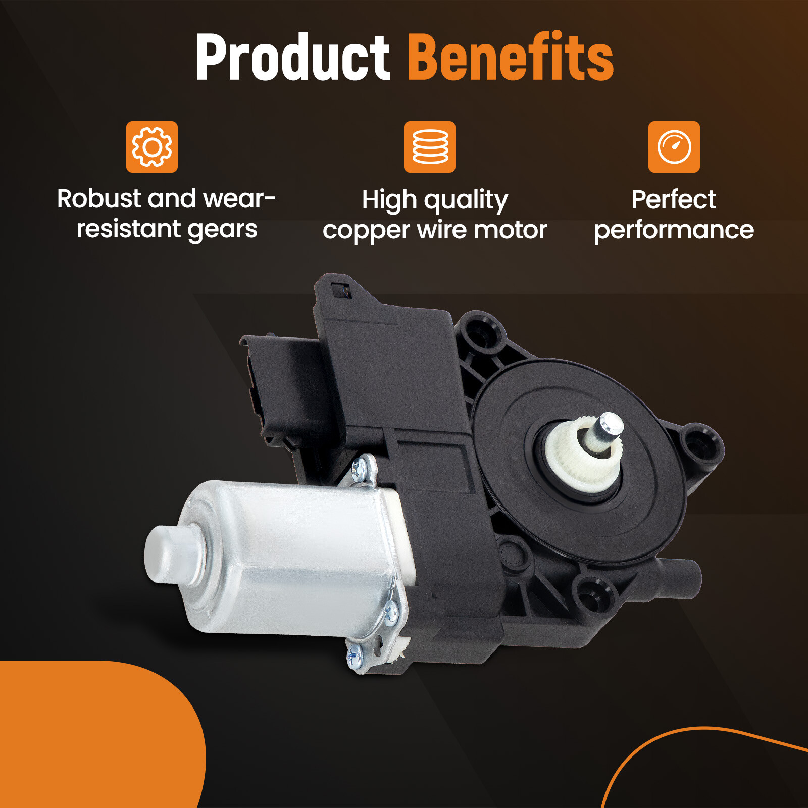 Window Motor Front Left Driver Side For Hyundai Tucson 2016-2022 82450 ...