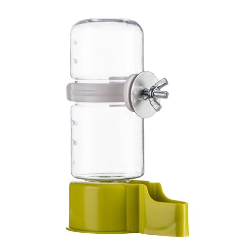 Food & Water Dispenser Bottle 140ML Bird Budgie Parrot Finch Cage ...