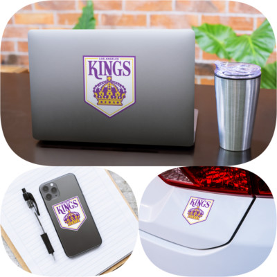 1967 Vintage Style Los Angeles Kings Logo Vinyl Sticker Decal or Car ...