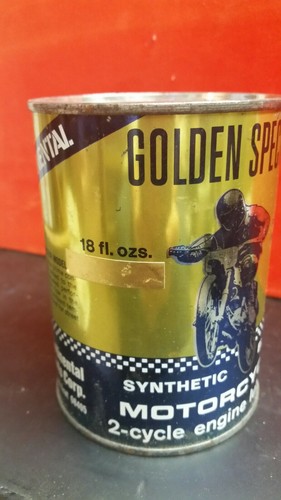 Golden Spectro Full Synthetic Blend 2 Cycle Engine Motorcycle Oil Metal ...