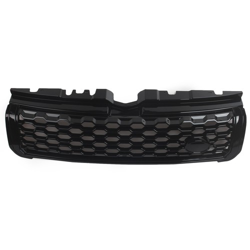 Front Gloss Black Grille Grill Fit 10-18 Land Rover Range Rover Evoque ...