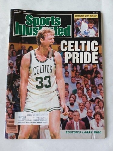 Vintage Sports Illustrated Magazine-June 8, 1987-Boston Celtics-Larry ...