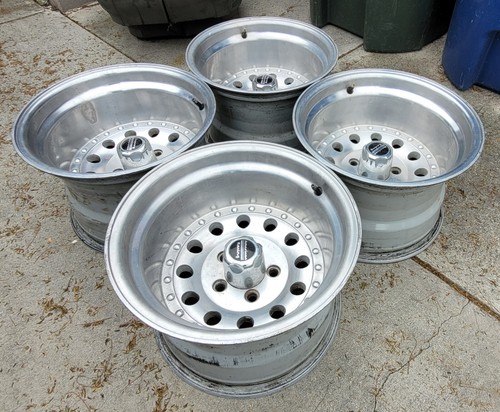 15x10 5x4.5 Supreme American Racing Outlaw II Wheels Rims Eagle Alloy ...