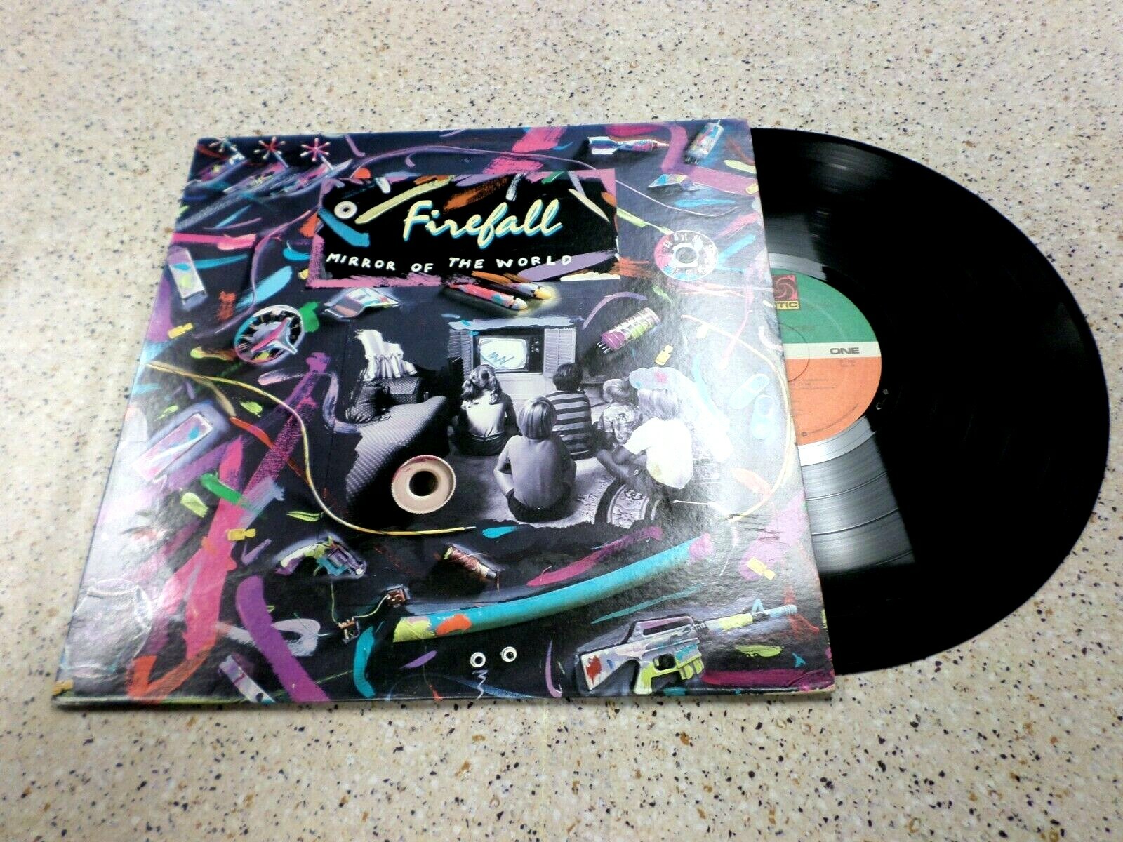 VINYL ALBUM RECORD,FIREFALL-MIRROR OF THE WORLD,ATLANTIC T-80120-1 ...