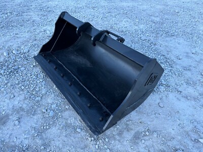 48" Ditching Excavator Bucket with BOE Bobcat 435 E42 E55 E60 Quick X ...