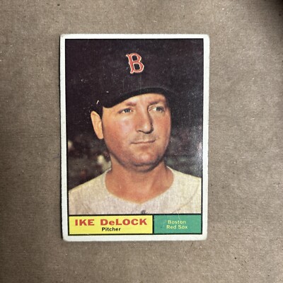 1961 Topps Baseball Ike DeLock Boston Red Sox Card #268 | eBay