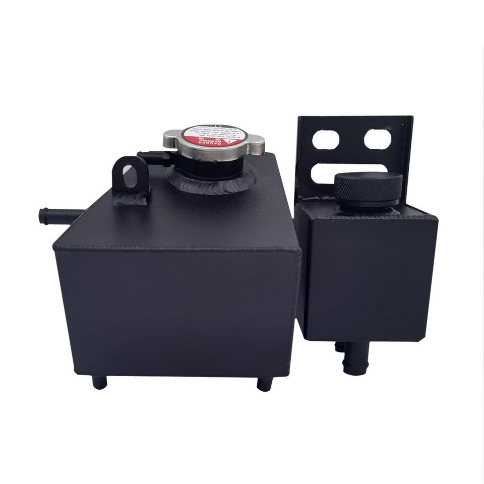 🚙Aluminum Coolant & Power Steering Tank for Mini Cooper R50 R52 R53 02 ...