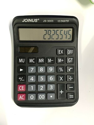 Taschenrechner Tischrechner Rechenmaschine LCD-Anzeige 12-stellig ...