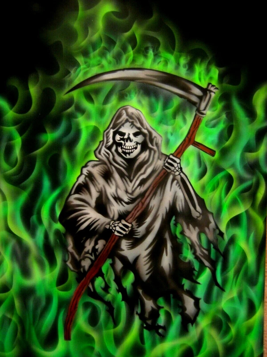 Airbrush Art Grim Reaper